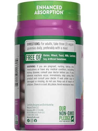 Magnesium bisglycinate gummies for stress relief