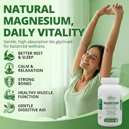 Magnesium bisglycinate supports muscle health