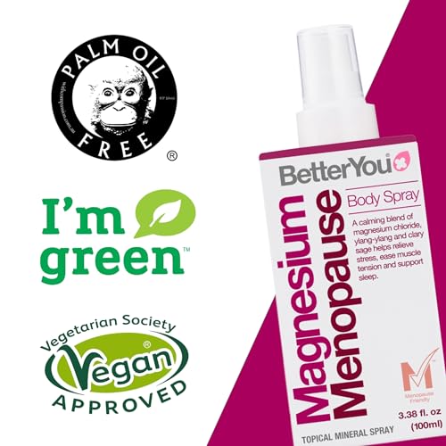 magnesium body spray for stress relief