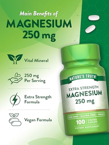 Magnesium caplets for digestive health