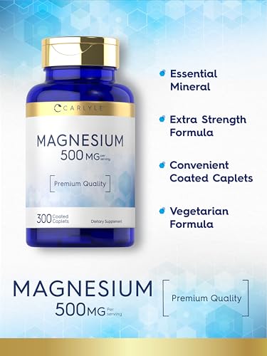 magnesium caplets for improved relaxation