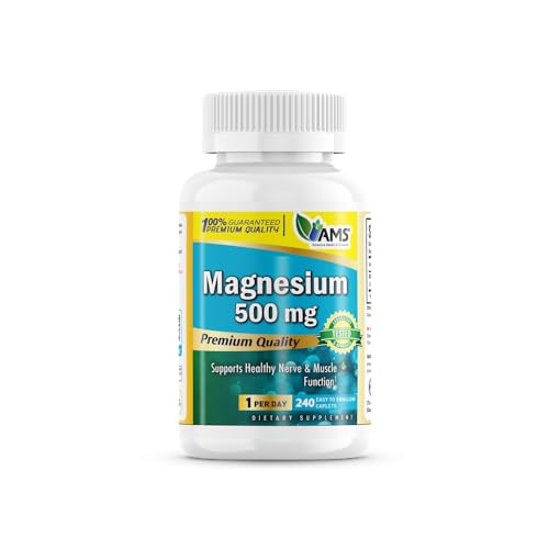 Magnesium caplets for nerve health