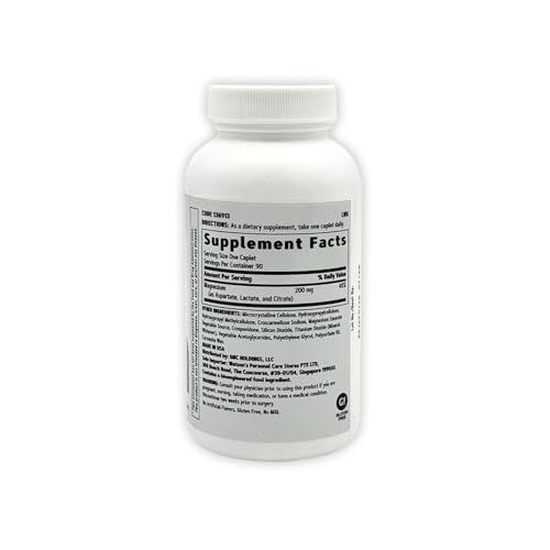 Magnesium caplets for overall wellness