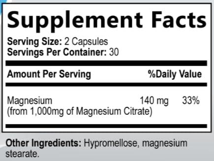 magnesium capsules for active lifestyle