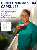 Magnesium capsules for better sleep