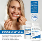 Magnesium capsules for daily wellness