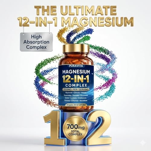 Magnesium capsules for daily wellness