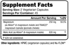 Magnesium capsules for daily wellness
