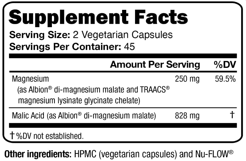Magnesium capsules for daily wellness