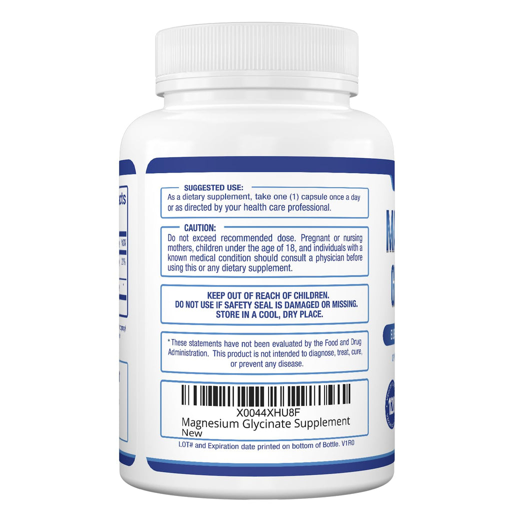 Magnesium capsules for enhanced energy levels
