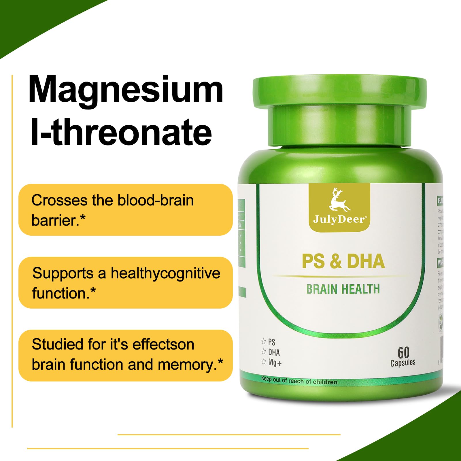 Magnesium capsules for heart health