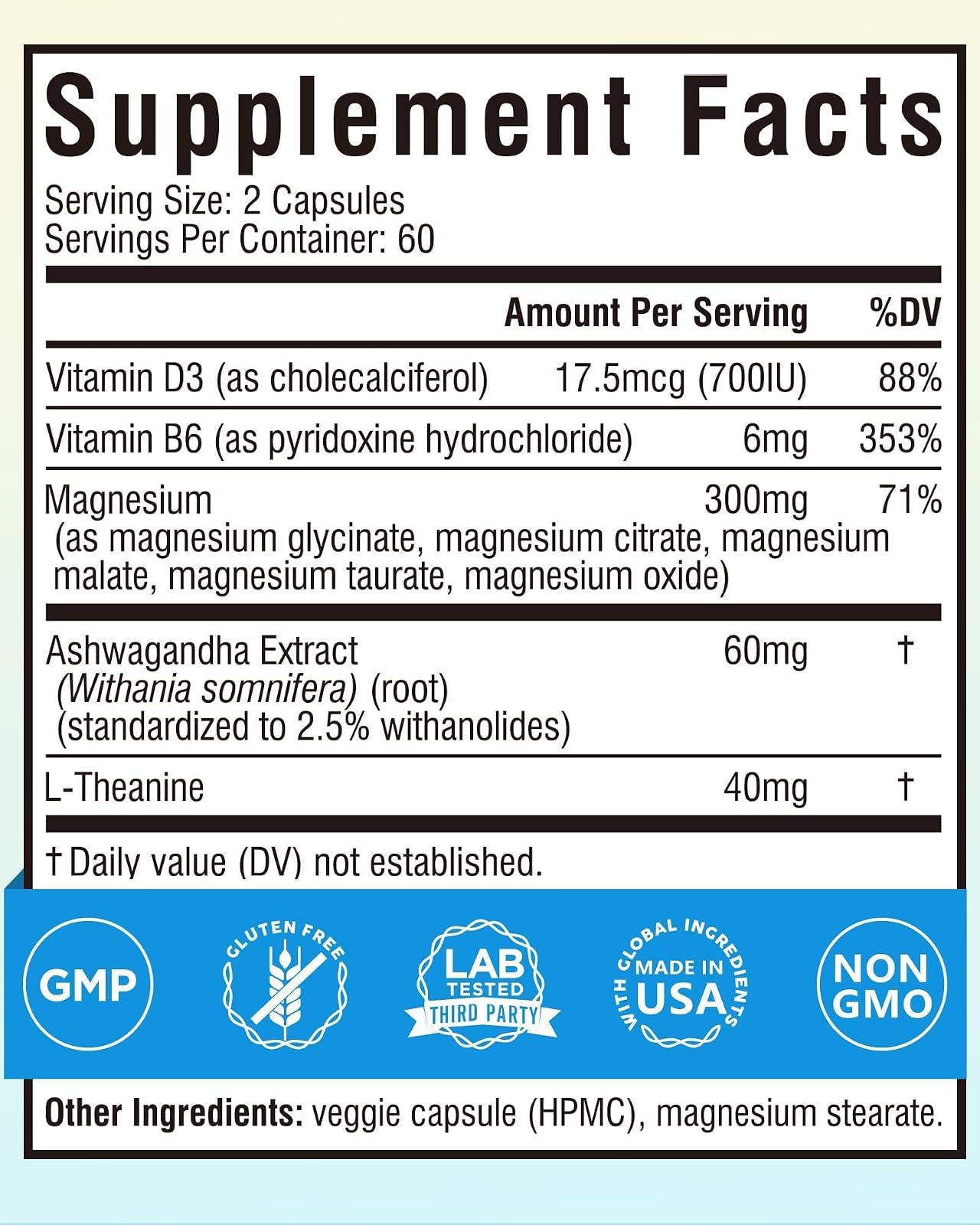 Magnesium capsules for heart health