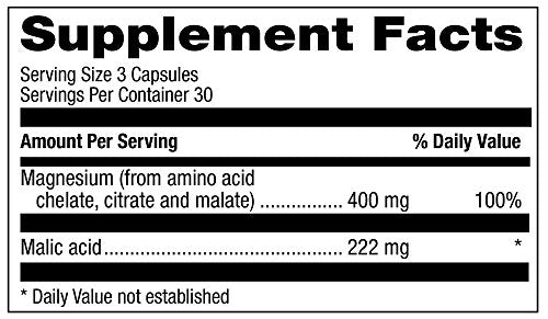 Magnesium capsules for improved sleep quality