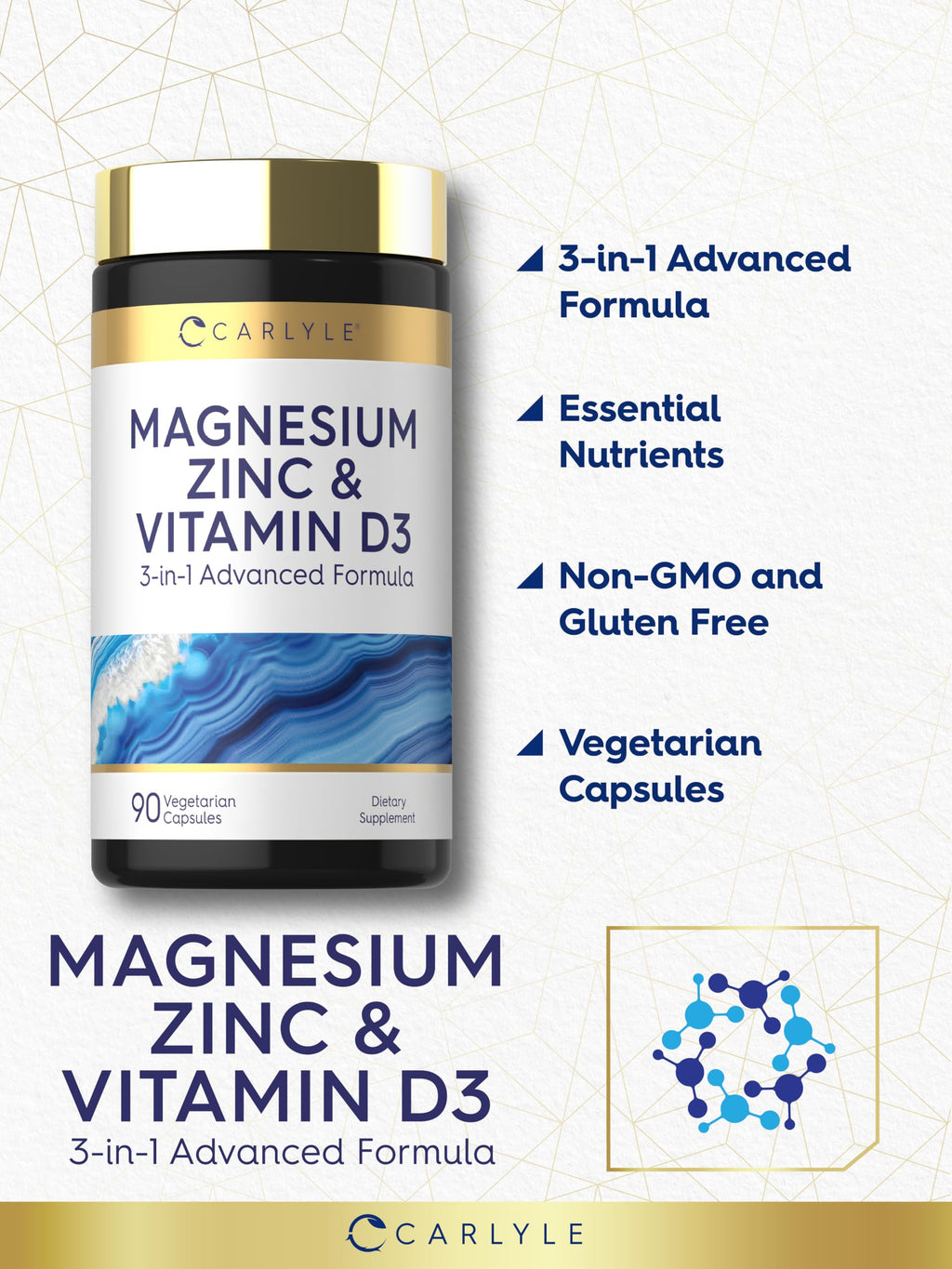 Magnesium capsules for improved sleep