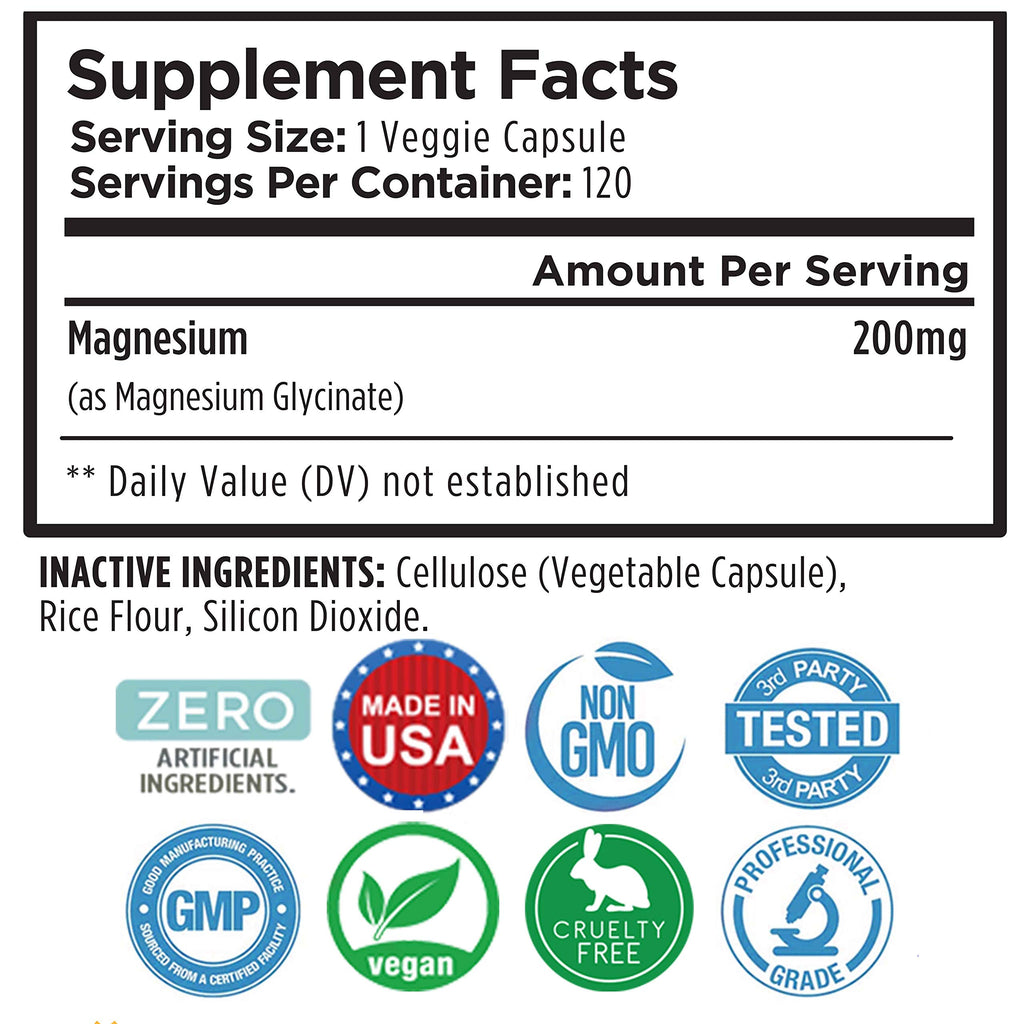 magnesium capsules for muscle function