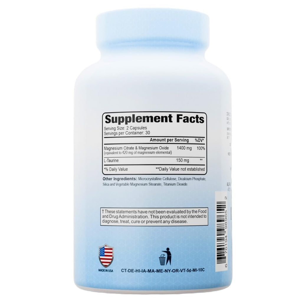 magnesium capsules for muscle health