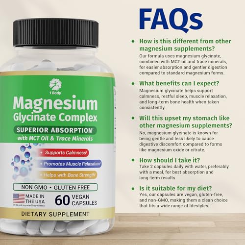magnesium capsules for muscle health