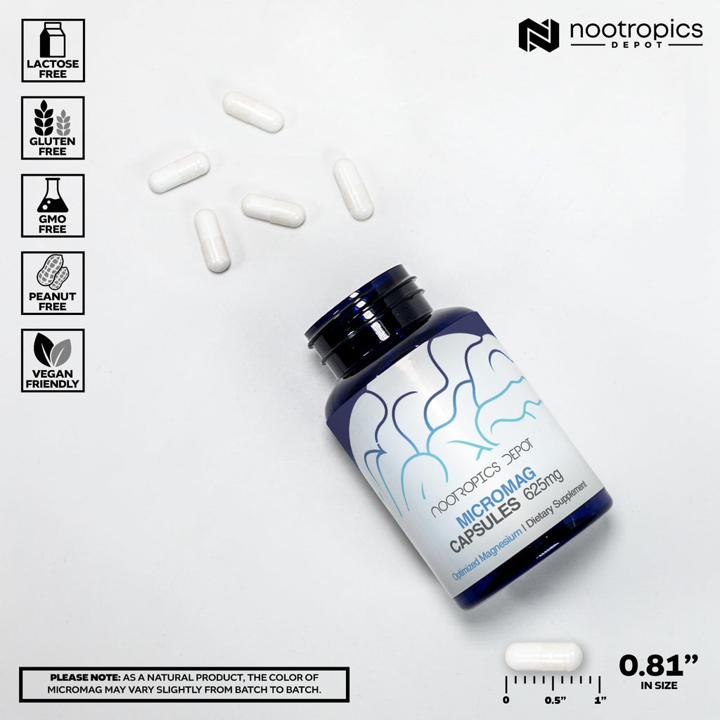 Magnesium capsules for muscle recovery