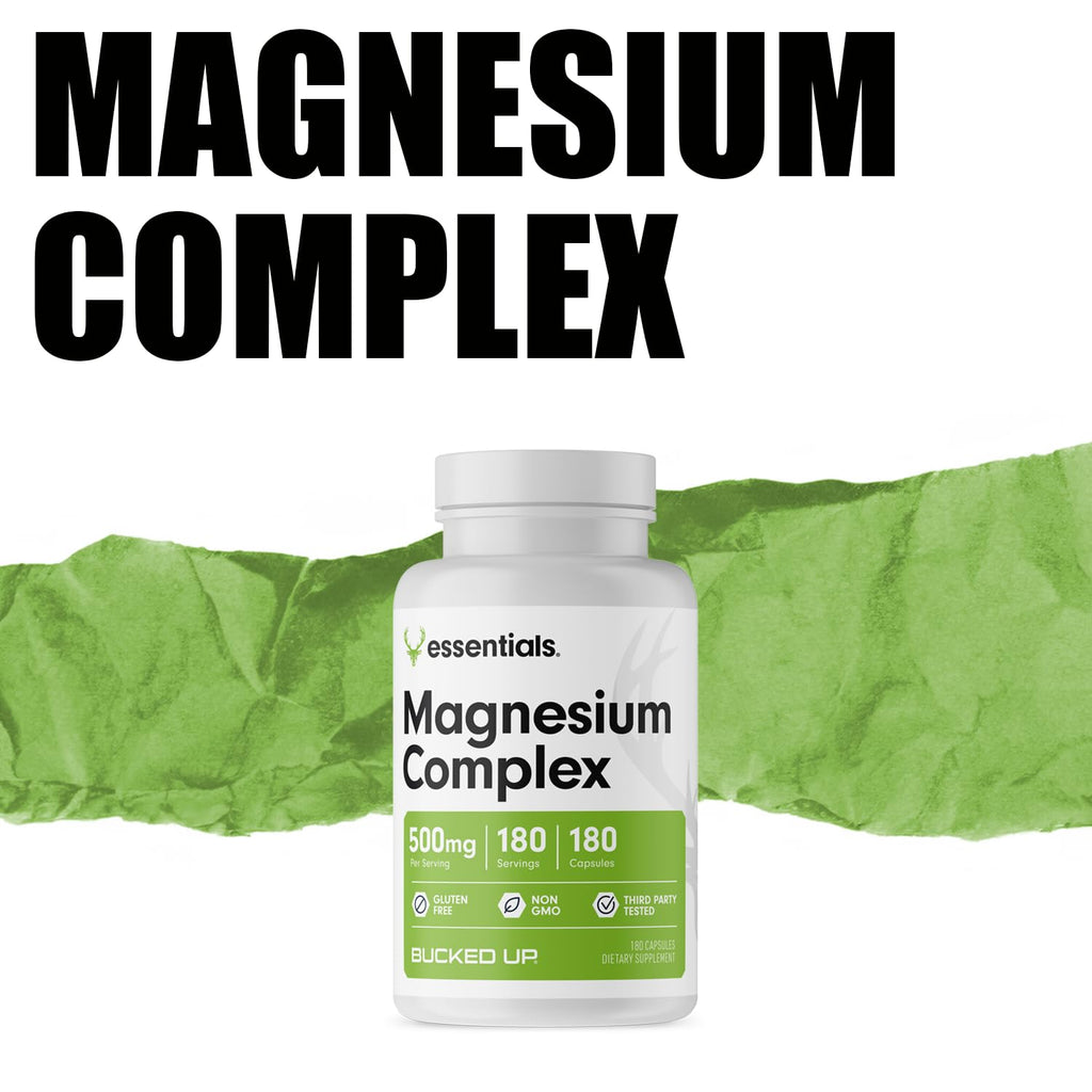 Magnesium capsules for muscle relaxation