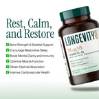 Magnesium capsules for muscle relaxation