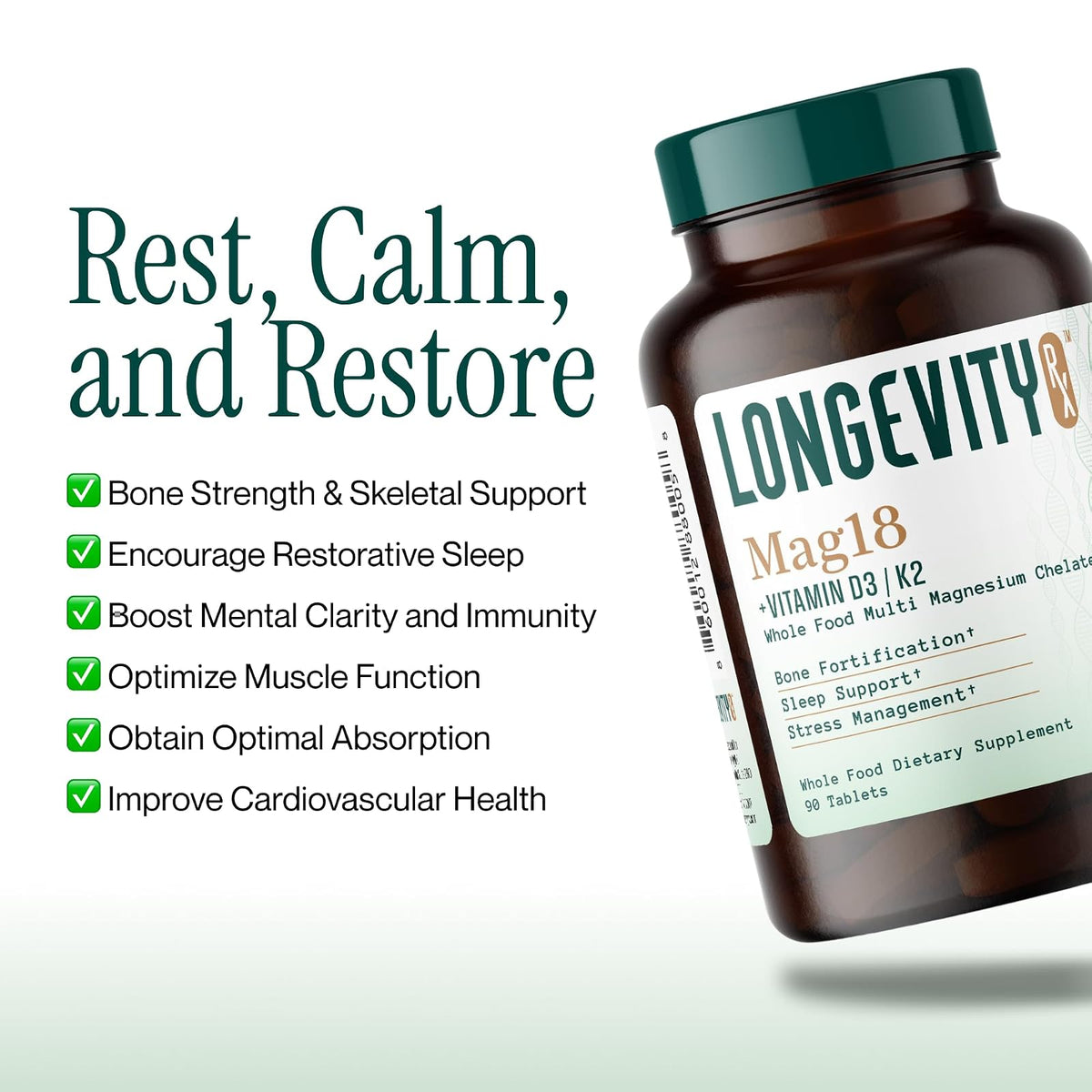 Magnesium capsules for muscle relaxation
