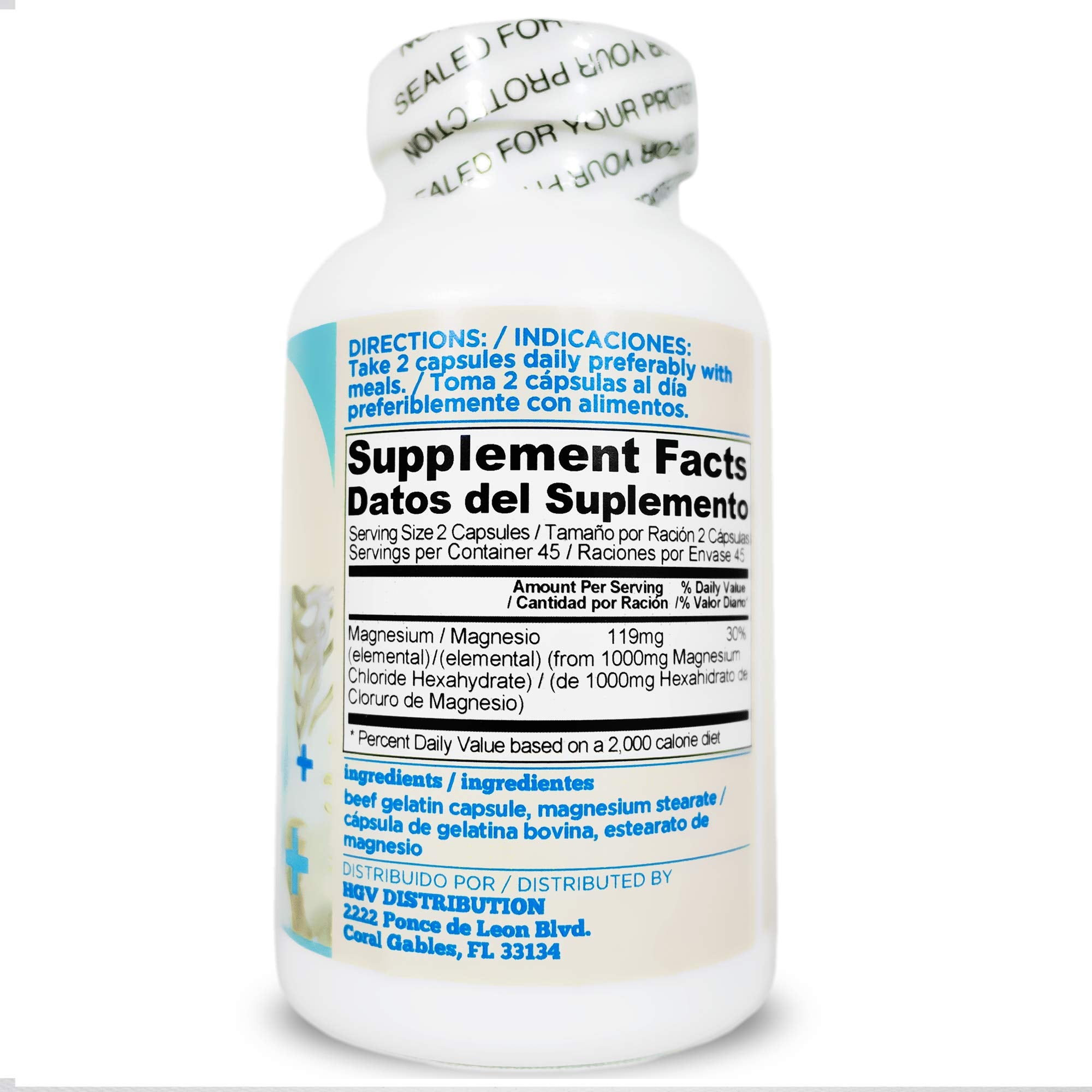 magnesium capsules for muscle support