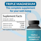 Magnesium capsules for muscle support