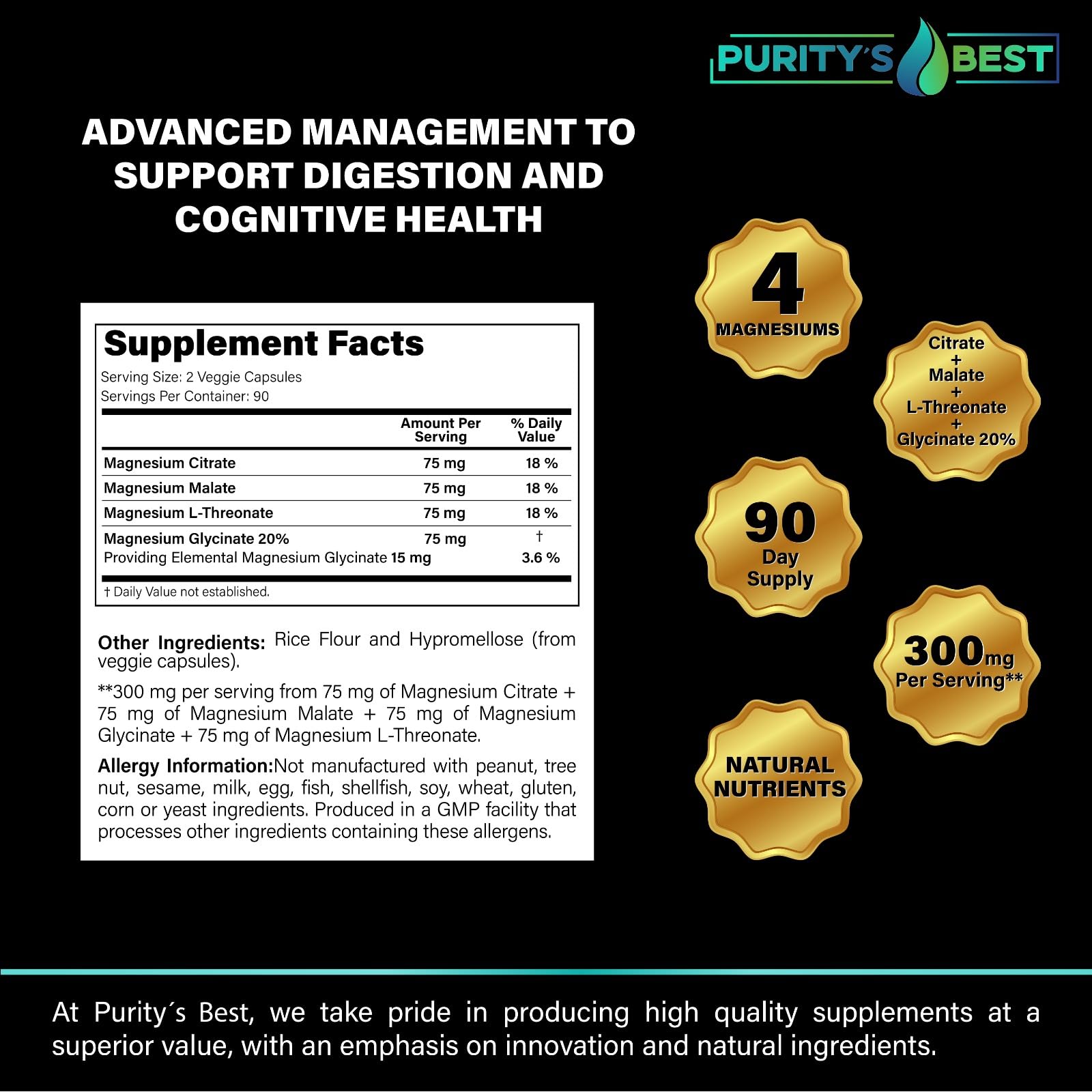 magnesium capsules for overall health