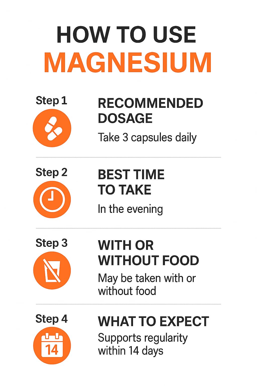 magnesium capsules for overall vitality