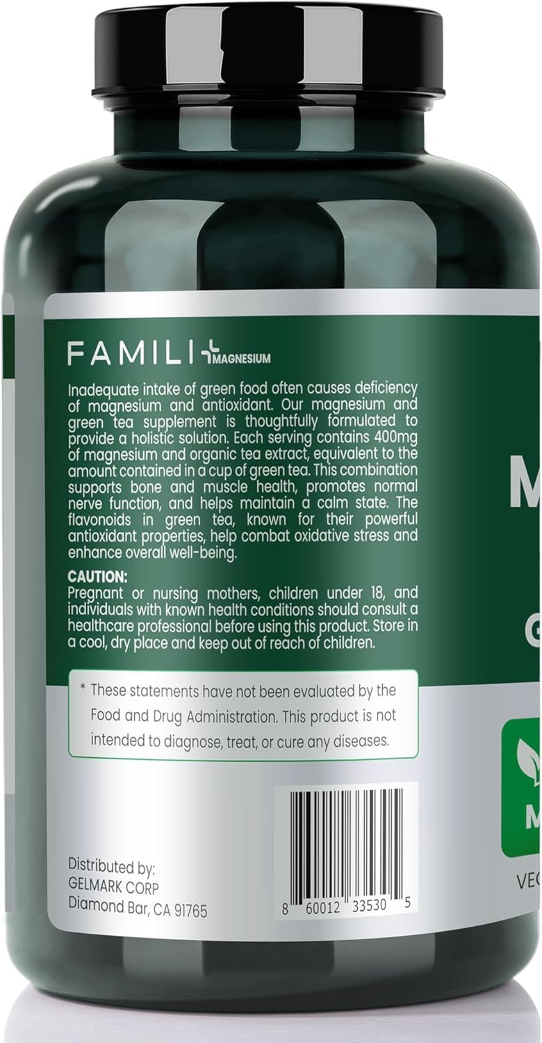 magnesium capsules for overall wellness