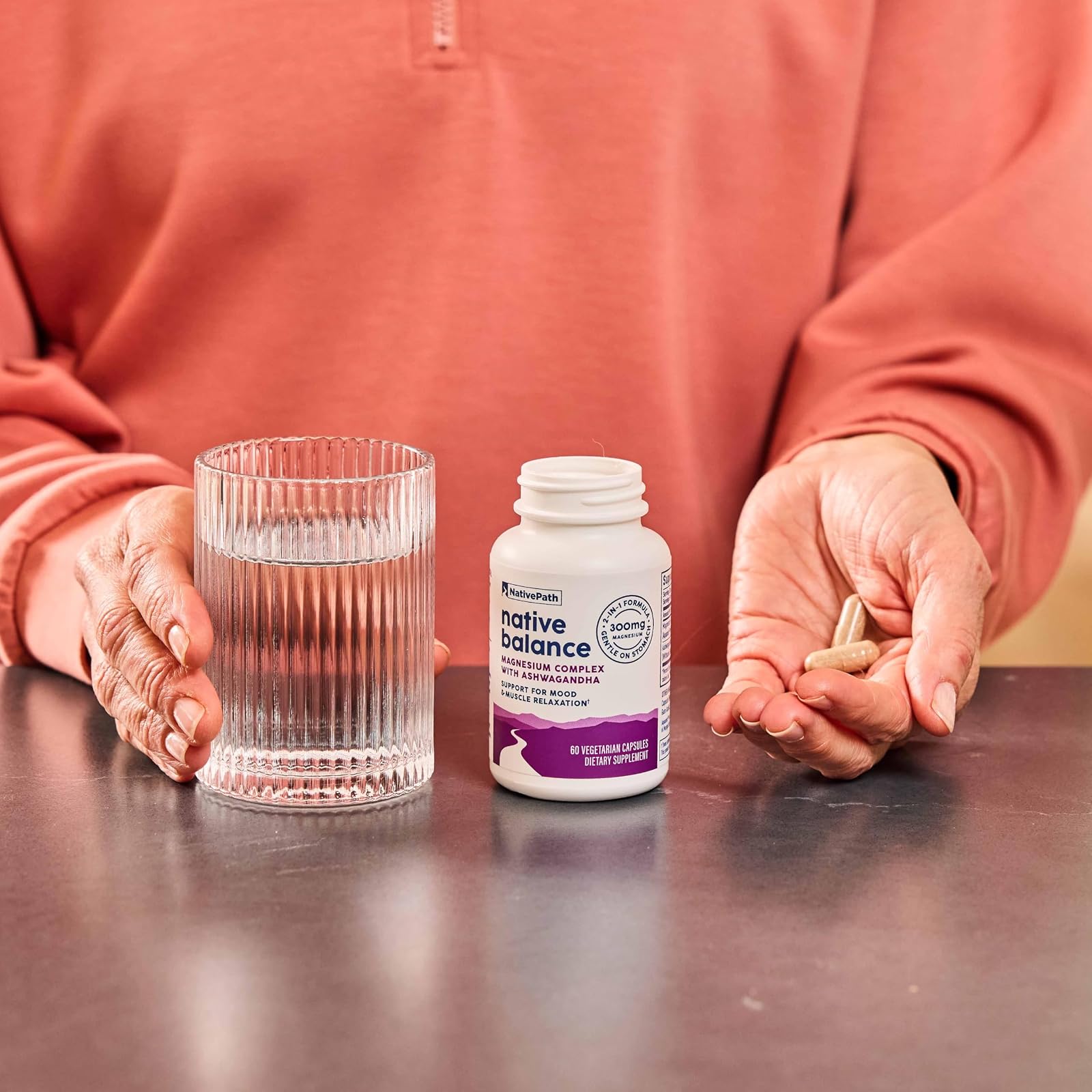 Magnesium capsules for overall wellness
