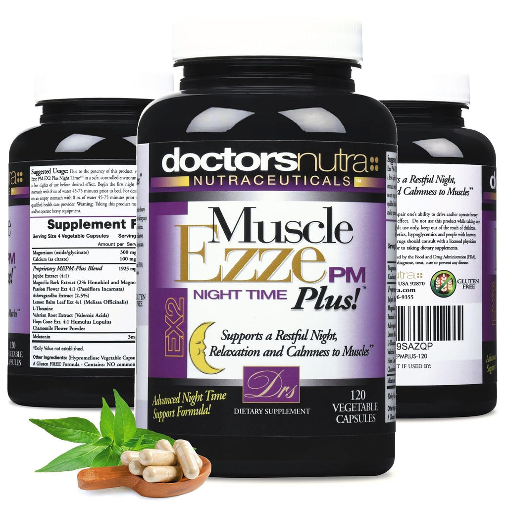 Magnesium capsules for restful sleep and recovery