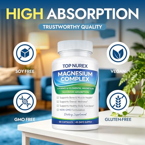magnesium capsules for stress relief