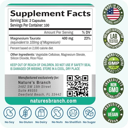magnesium capsules for stress relief