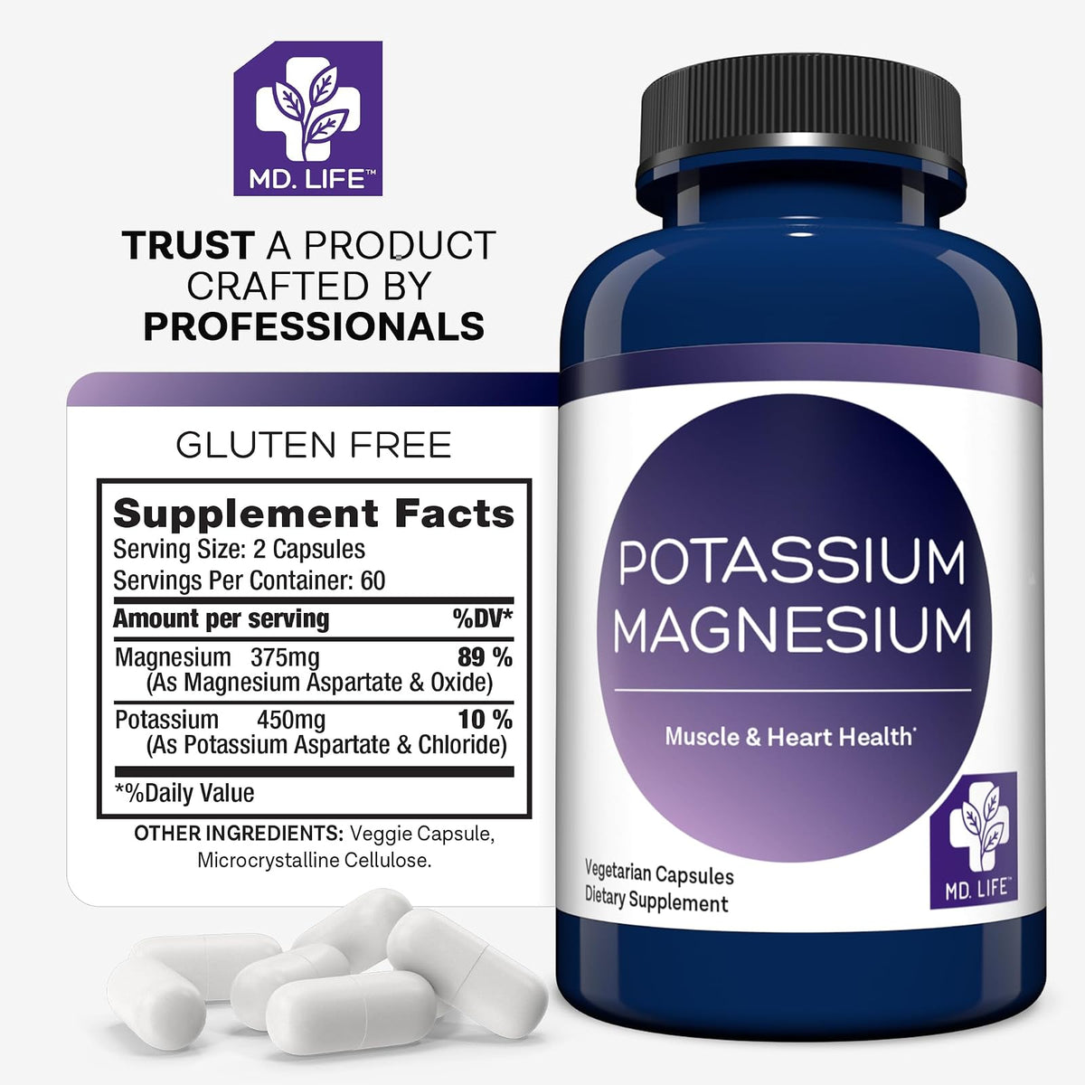 magnesium capsules for stress relief