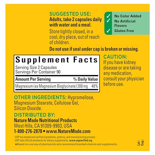 magnesium capsules for stress relief