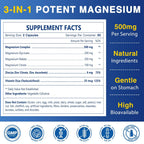 magnesium capsules for stress relief