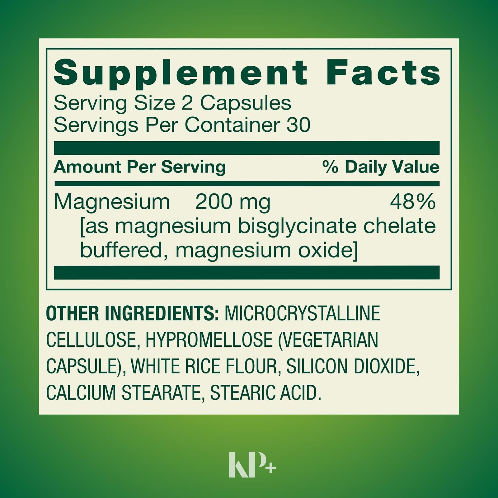 magnesium capsules for stress relief
