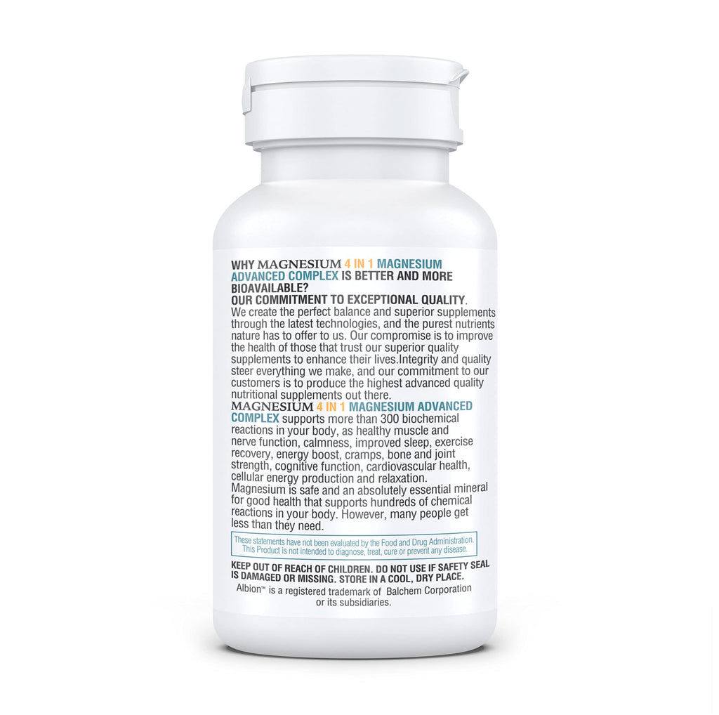 magnesium capsules for stress relief