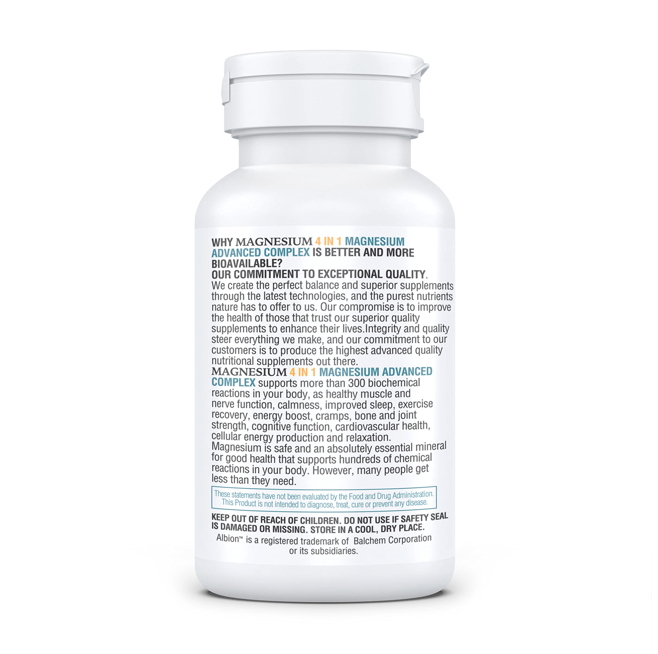 magnesium capsules for stress relief