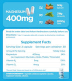 Magnesium capsules for stress relief