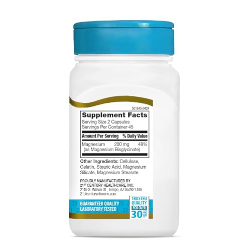magnesium capsules for stress relief
