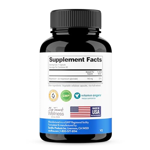 Magnesium capsules for stress relief