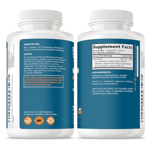 magnesium capsules for stress relief