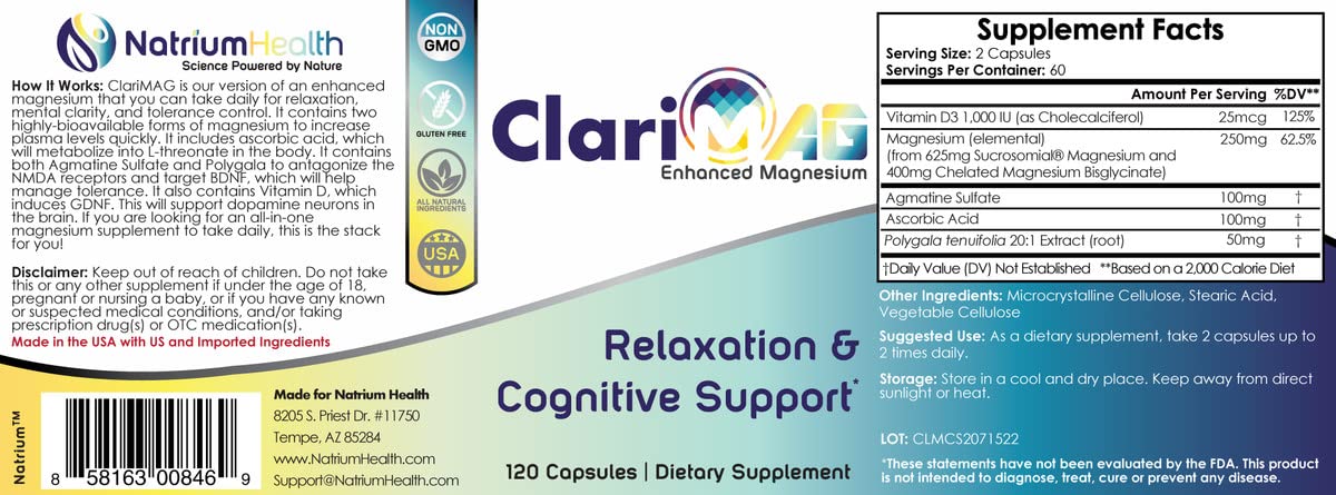 Magnesium capsules for total relief