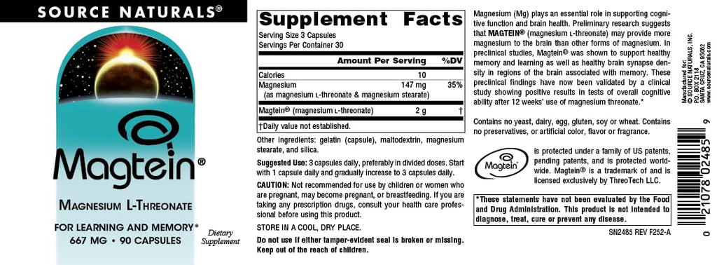 magnesium capsules to improve sleep quality