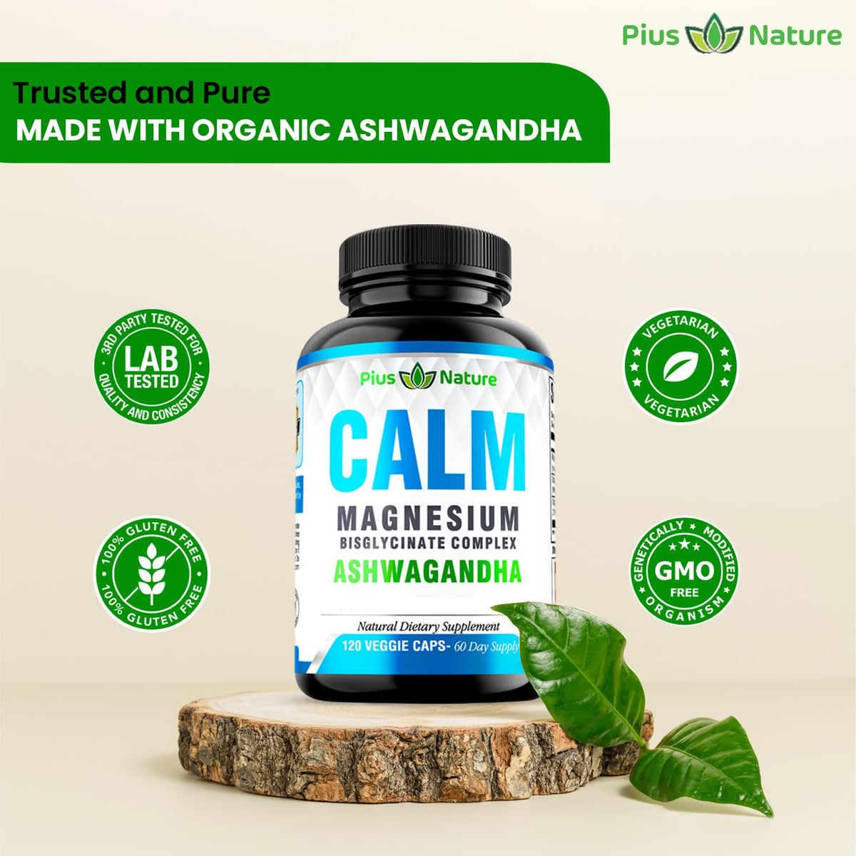 Magnesium capsules with ashwagandha benefits
