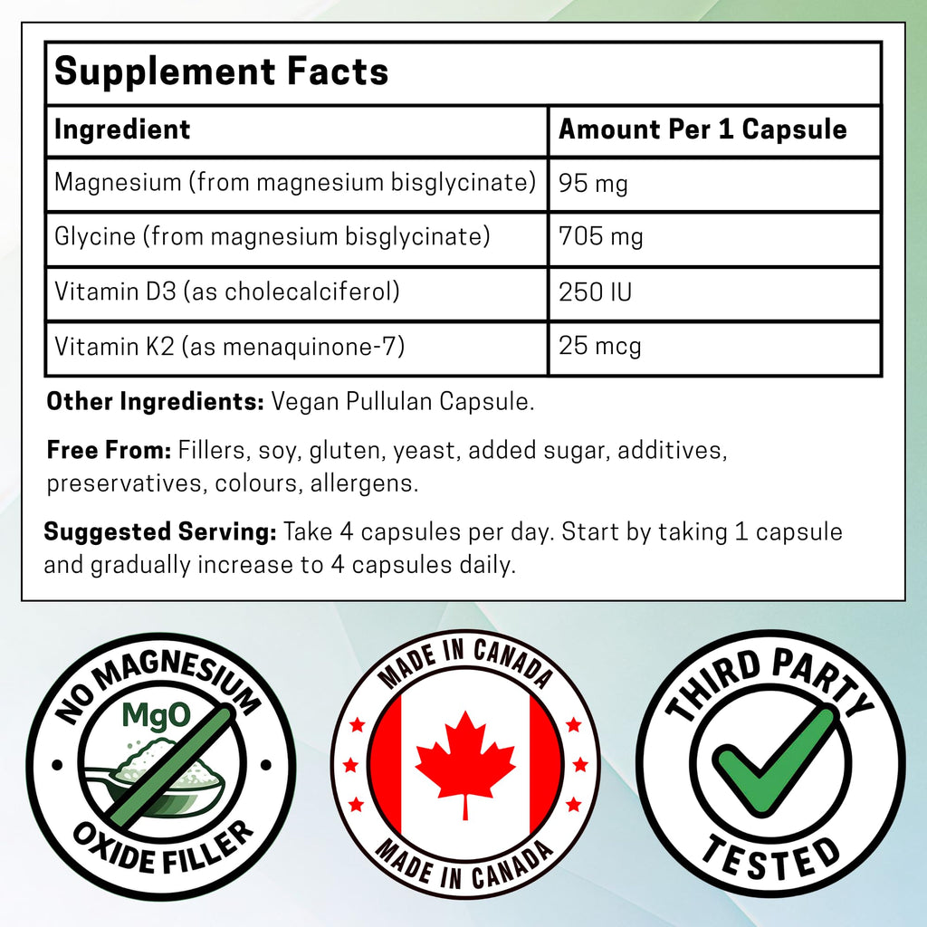 magnesium capsules with vitamin K2