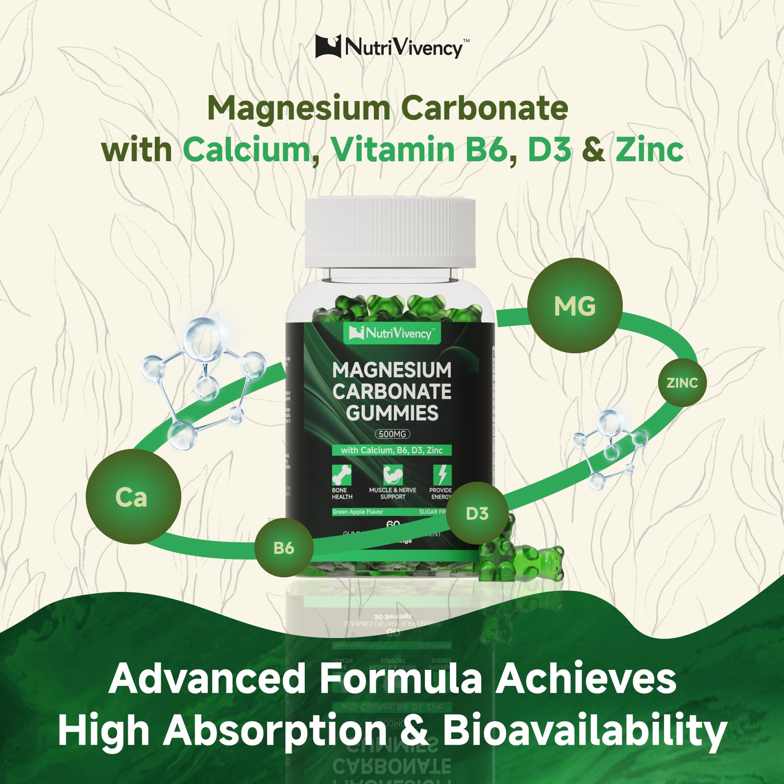 magnesium carbonate for enhanced energy levels