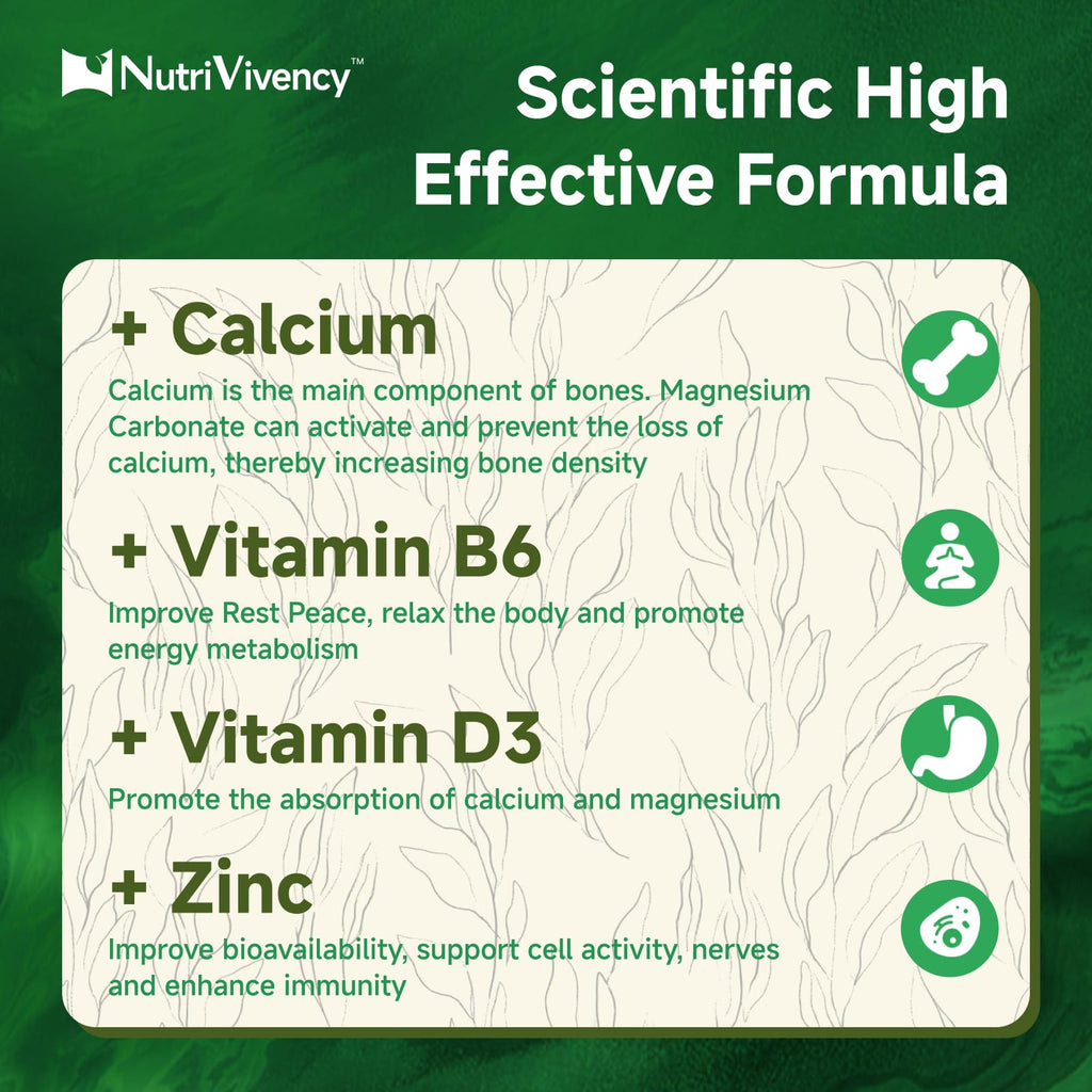 magnesium carbonate for improved sleep quality